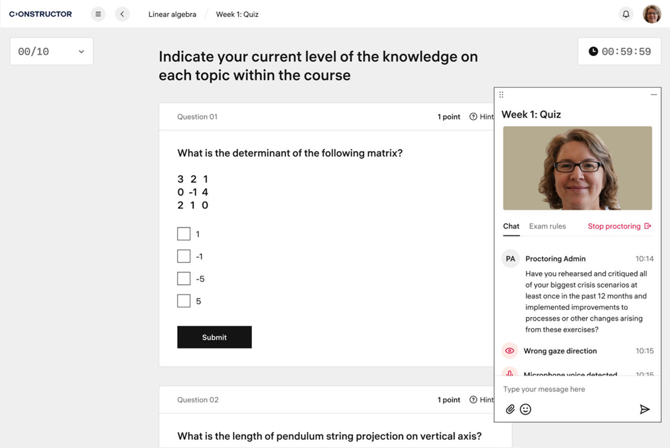 Proctor | Constructor