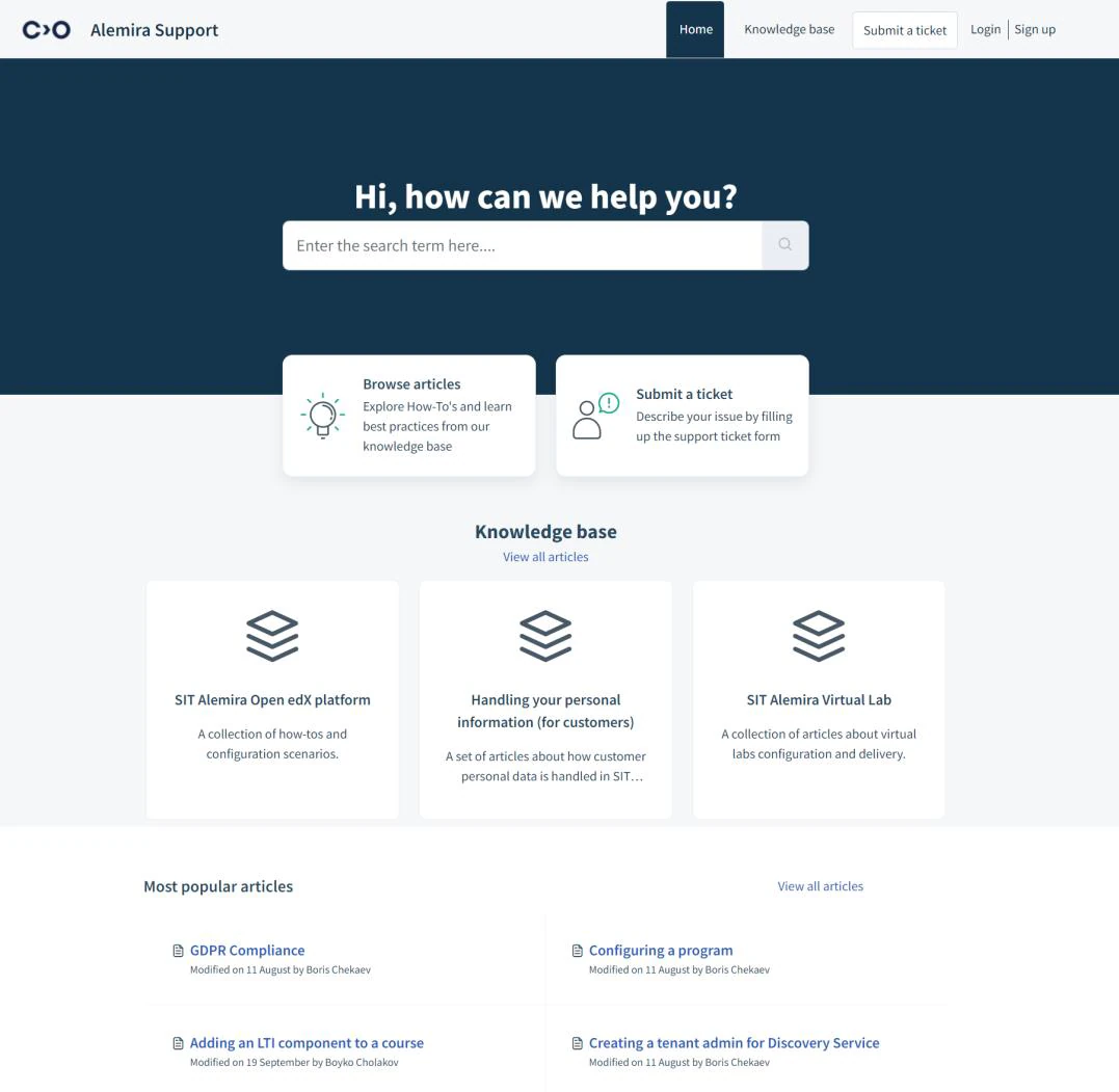 Support brochure | Constructor Technology